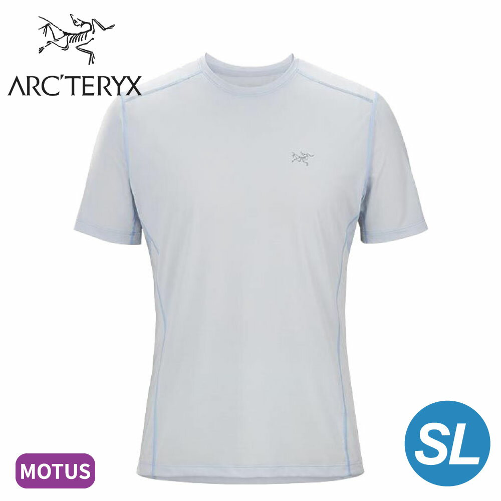 【ARC'TERYX 始祖鳥 男 Motus SL 快乾短袖圓領衫《天空藍》】26837/圓領T恤/休閒衫/運動上衣 | 悠遊山水戶外生活館 ...