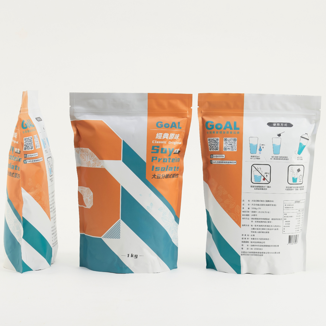 【GoAL】大豆分離式蛋白（經典原味1kg）| 植物性高蛋白【直送日本】 | GoAL Healthy 台灣專業健身營養品牌 | 樂天市場 ...