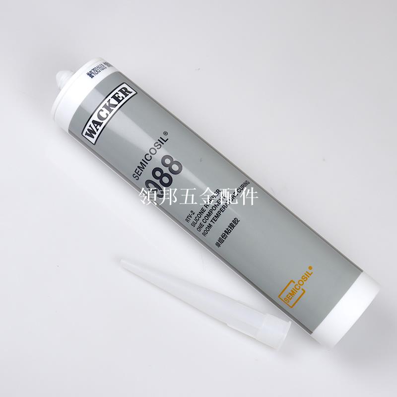 德國瓦克WACKER SEMICOSIL 988/1K硅橡膠粘接密封膠 透明/灰色[領邦五金配件] | 領邦五金配件 | 樂天市場Rakuten