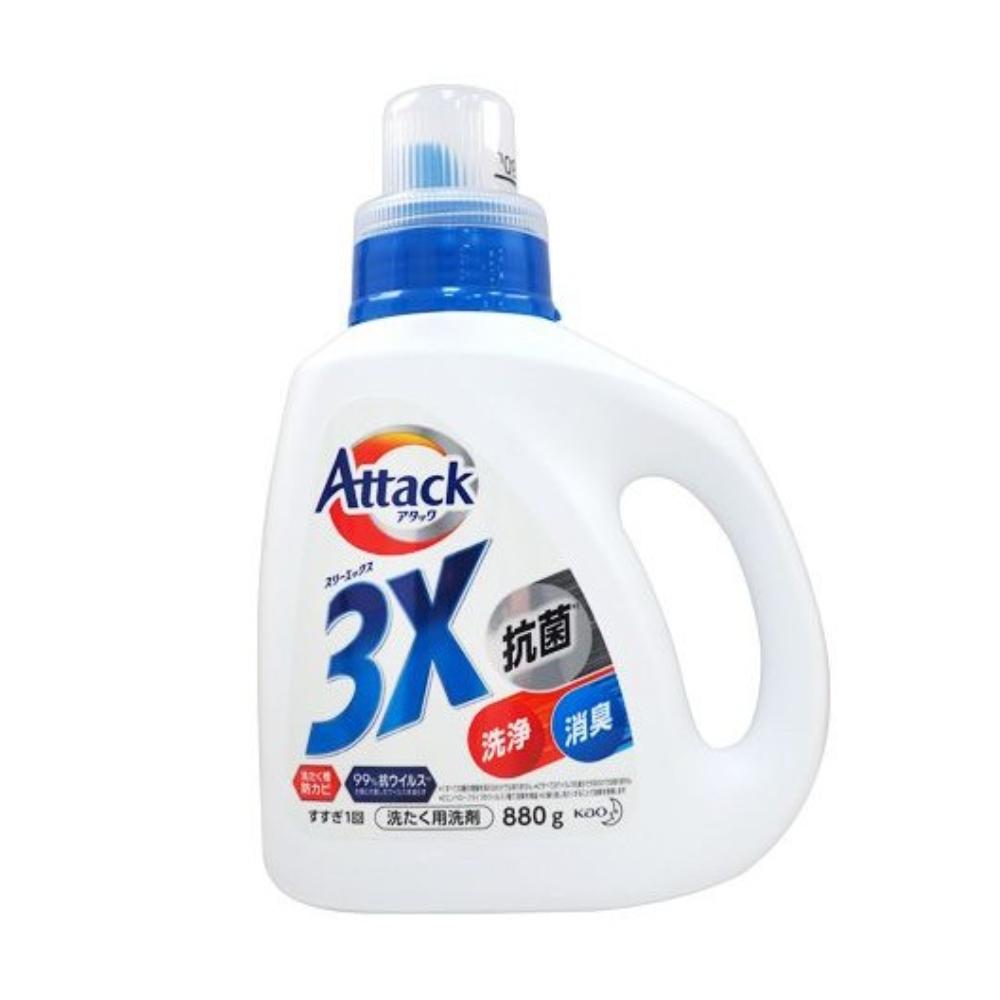 日本 Kao花王 Attack 3X 三效洗衣精 880g 室內乾燥 | 大丸子Maruko愛買樂園 | 樂天市場Rakuten