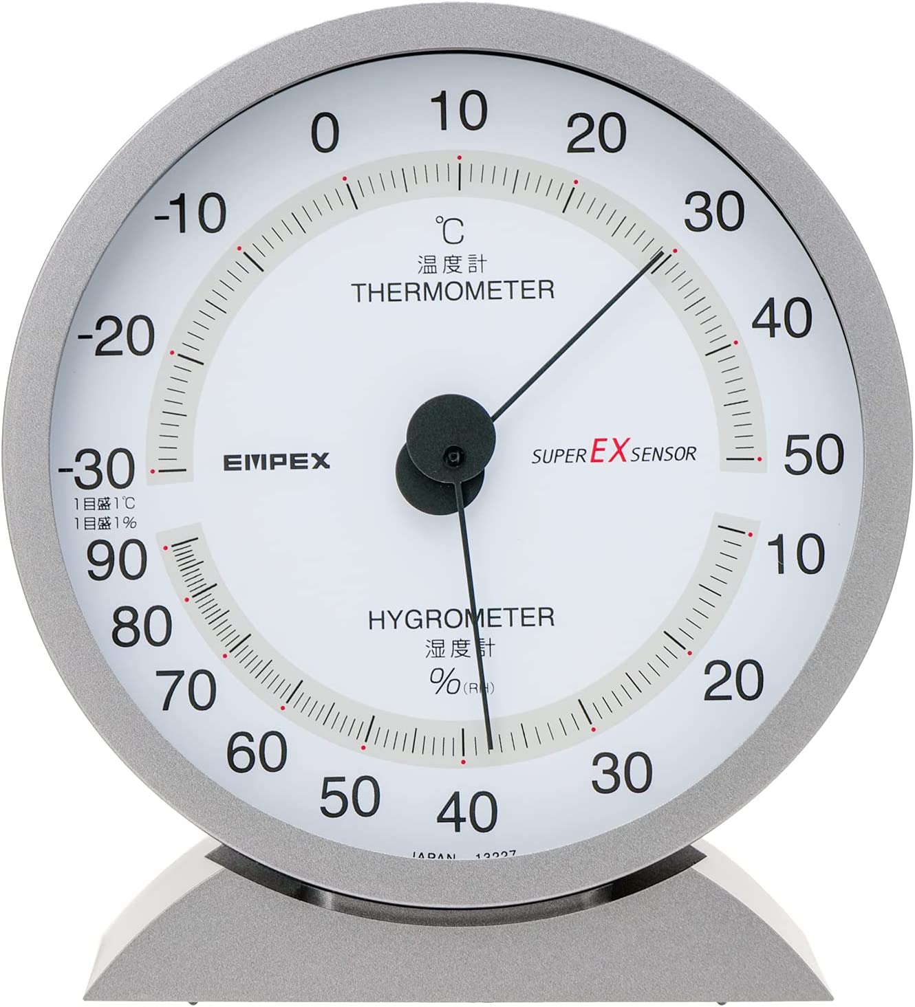 日本製 EMPEX 溫濕度計 直立式可壁掛 溼度計 廚房 研究室 EX-2717 EX-2718【小福部屋】 | 小福部屋 | 樂天市場Rakuten