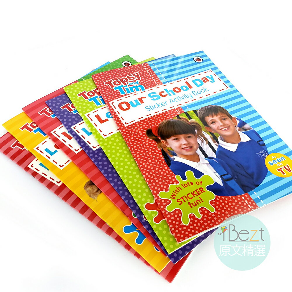 Topsy And Tim Sticker Activity Book | 外文 | 貼紙書 | 生活 | 手作 | 塗鴉 | 習寫 | 生活 ...