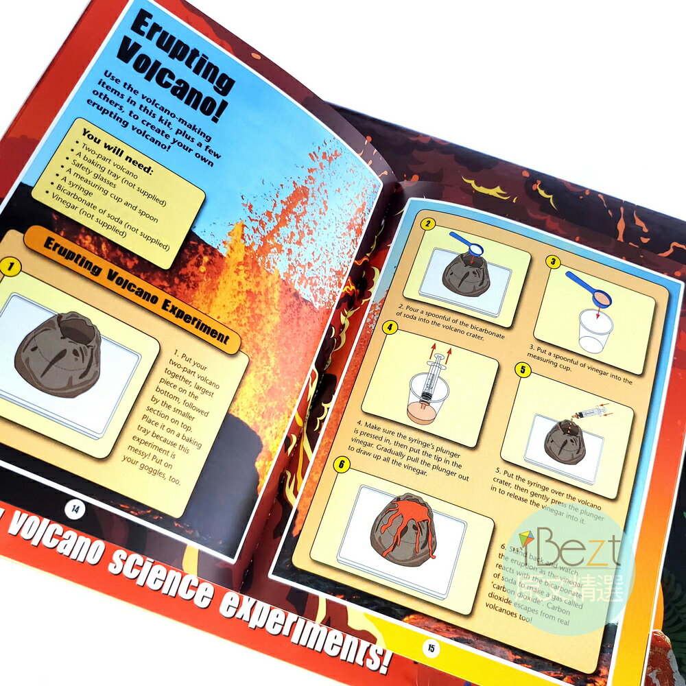Explosive Volcano Experiments | Activity Station Book | Volcano | 桌遊 ...