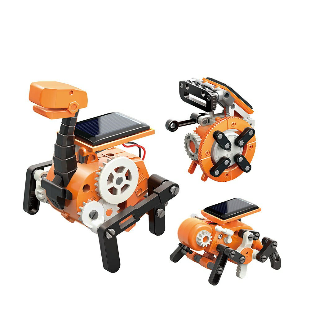 【Pro'sKit 寶工】GE-619 淘氣小八(八變太陽能機器人) 親子 DIY ST安全玩具 模型 台灣製造 | SUEY23320722 | 樂天市場Rakuten