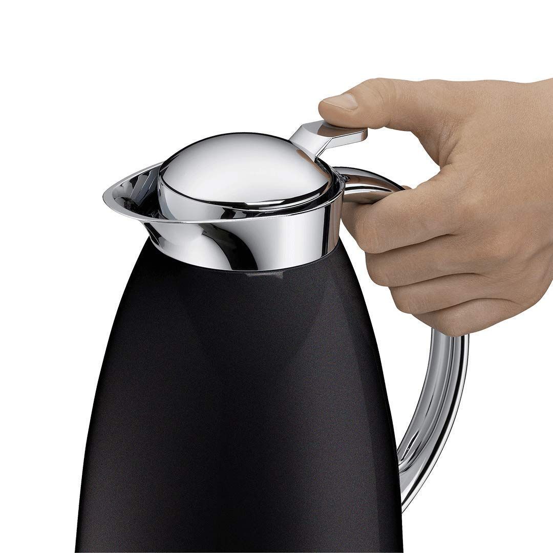 ALFI Vacuum jug Midnight black 1L不銹鋼保溫壼(午夜黑) #3561.233.100【299免運領券再享折扣 ...
