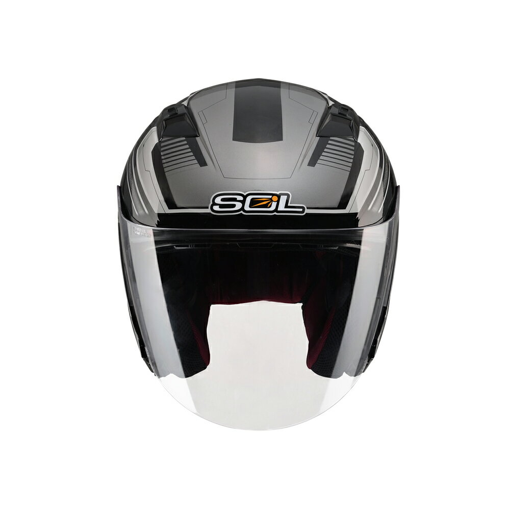【SOL Helmets】SO-7開放式安全帽 (星際_黑/銀) ｜ SOL安全帽官方商城 | SOL Helmets | 樂天市場Rakuten