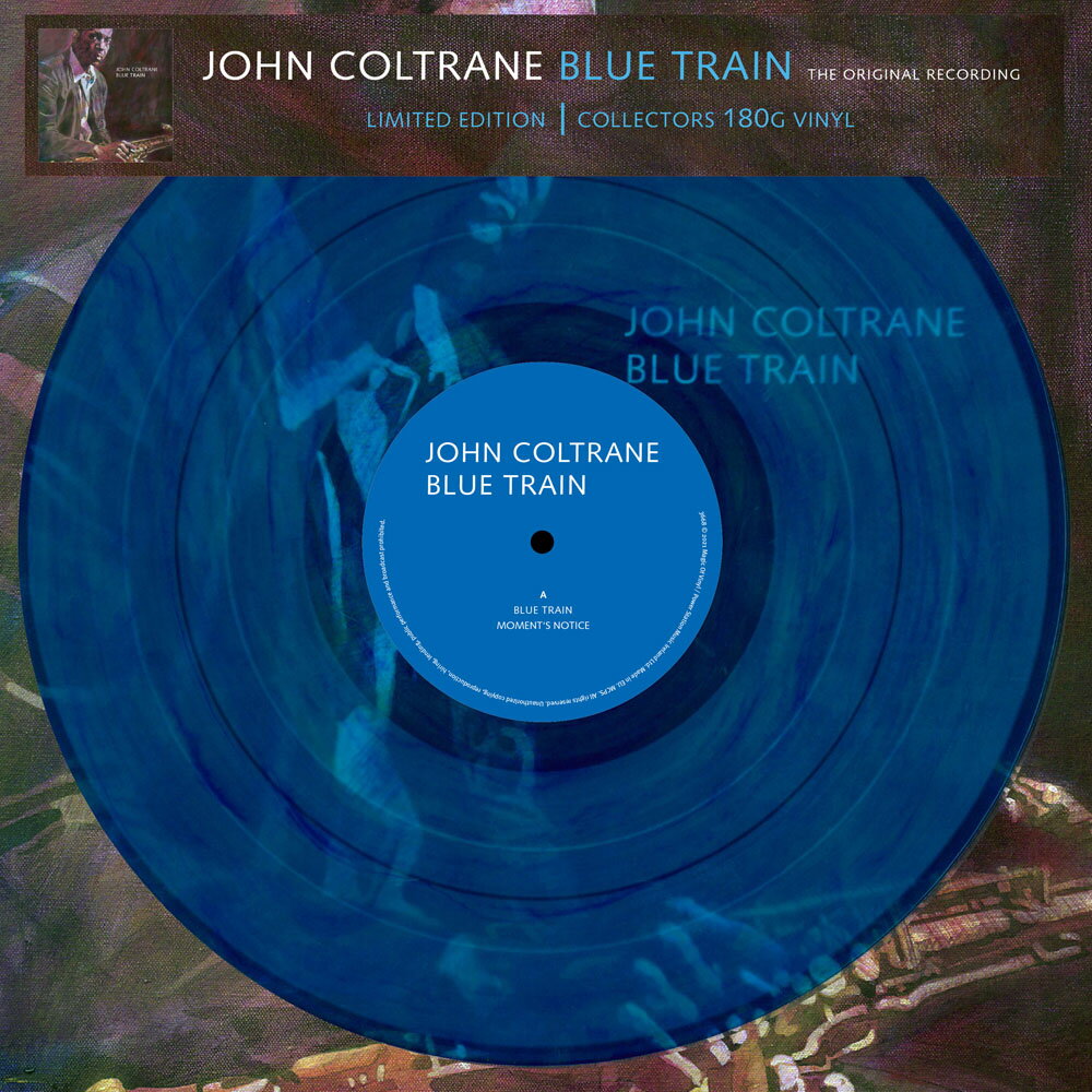 約翰．柯川：藍色列車 John Coltrane: Blue Train (Marbled Vinyl LP) 【Power Station ...