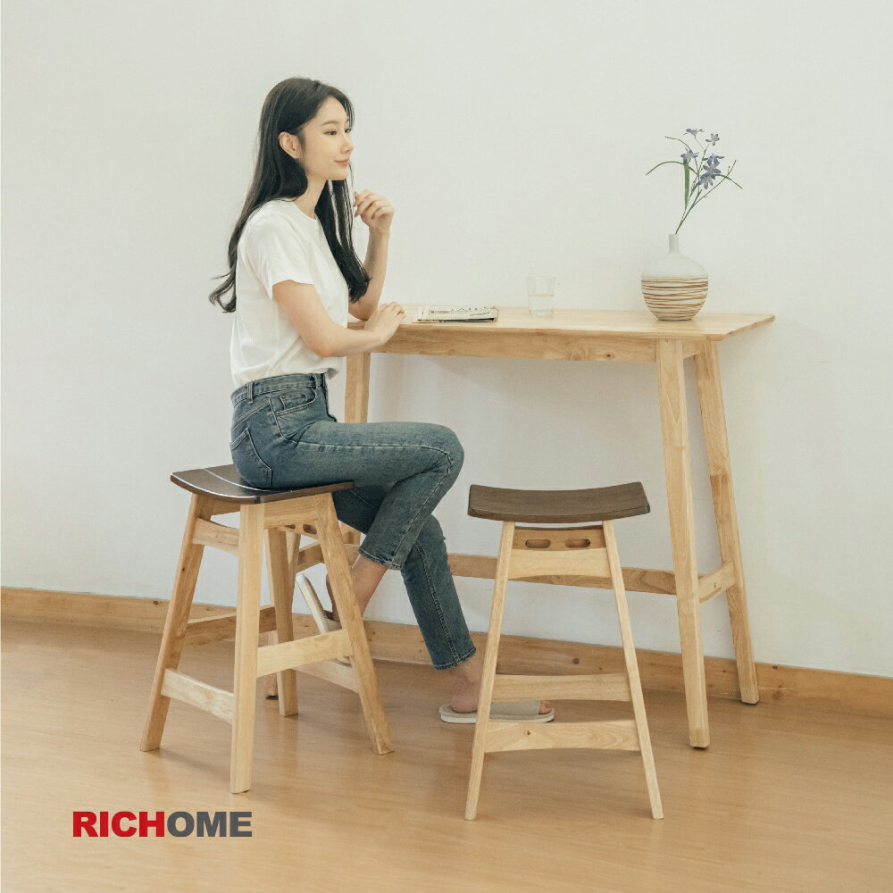 實木桌 餐桌 桌子 中島 RICHOME TA436 克萊爾實木餐桌(高度91CM) | RICHOME居家生活館直營店 | 樂天市場Rakuten