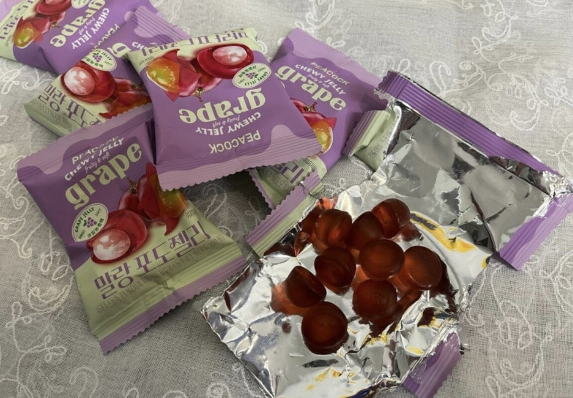 【首爾先生mrseoul】Peacock 水果夾心軟糖 荔枝/芒果/葡萄/水蜜桃 36g 6入 | 首爾先生mrseoul | 樂天市場Rakuten