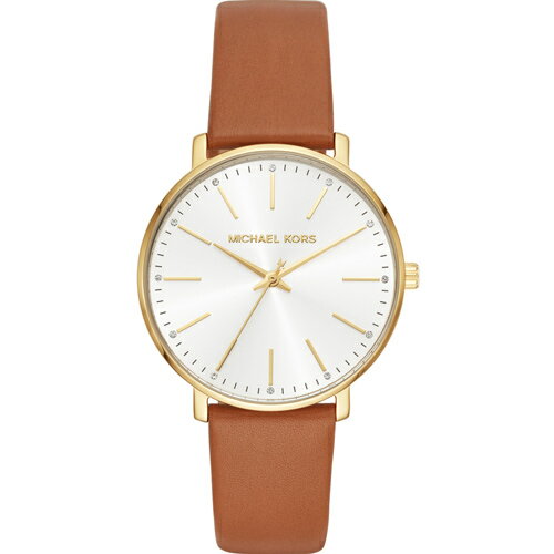 Michael Kors-指定商品-街頭風格時尚錶(MK2740)-38mm-白面皮革【刷卡回饋 分期0利率】【APP下單點數13倍送 ...