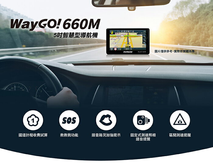 PAPAGO! WayGO! 660M/5吋/智慧型導航機/導航/區間測速/測速照相/衛星導航/GPS | 伊爾資訊直營店 | 樂天市場Rakuten