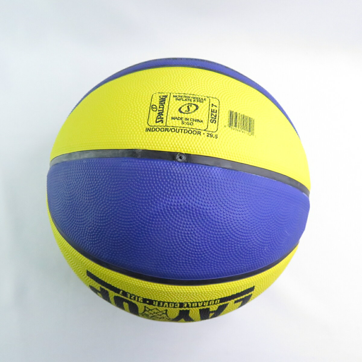 SPALDING LAY UP SPA84551 橡膠 7號籃球 藍/黃【iSport愛運動】 | ISPORTSHOP直營店 | 樂天市場 ...