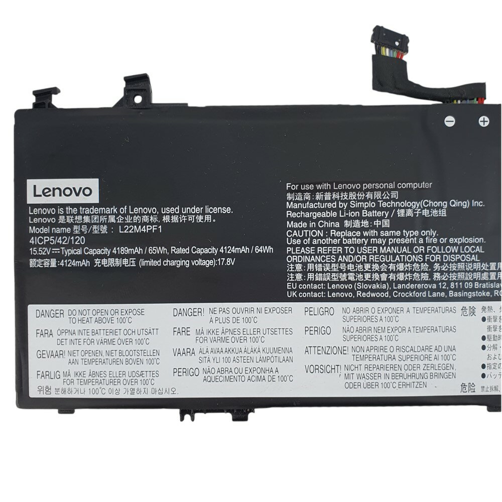 LENOVO 聯想 L22M4PF1 原廠電池 Yoga Slim 6 7 Pro 7 L22C4PF4 L22D4PF4 L22L4PF4 ...