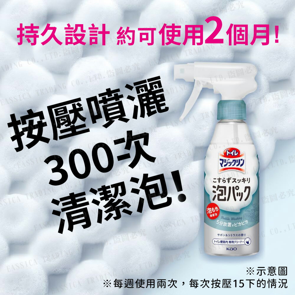 日本花王 Kao 馬桶清潔 泡沫噴霧 300ml 白花香/柑橘皂香 | JJUSTGO家事購直營店 | 樂天市場Rakuten