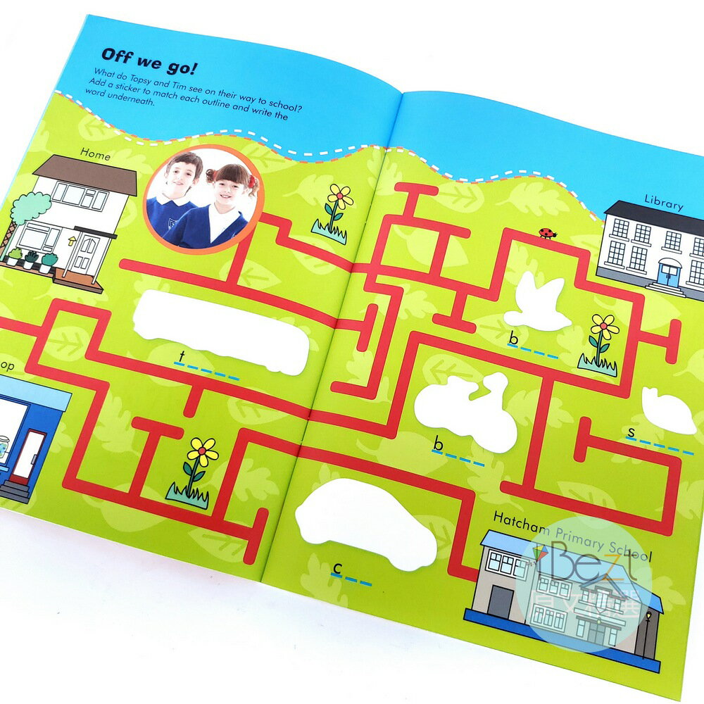 Topsy And Tim Sticker Activity Book | 外文 | 貼紙書 | 生活 | 手作 | 塗鴉 | 習寫 | 生活 ...