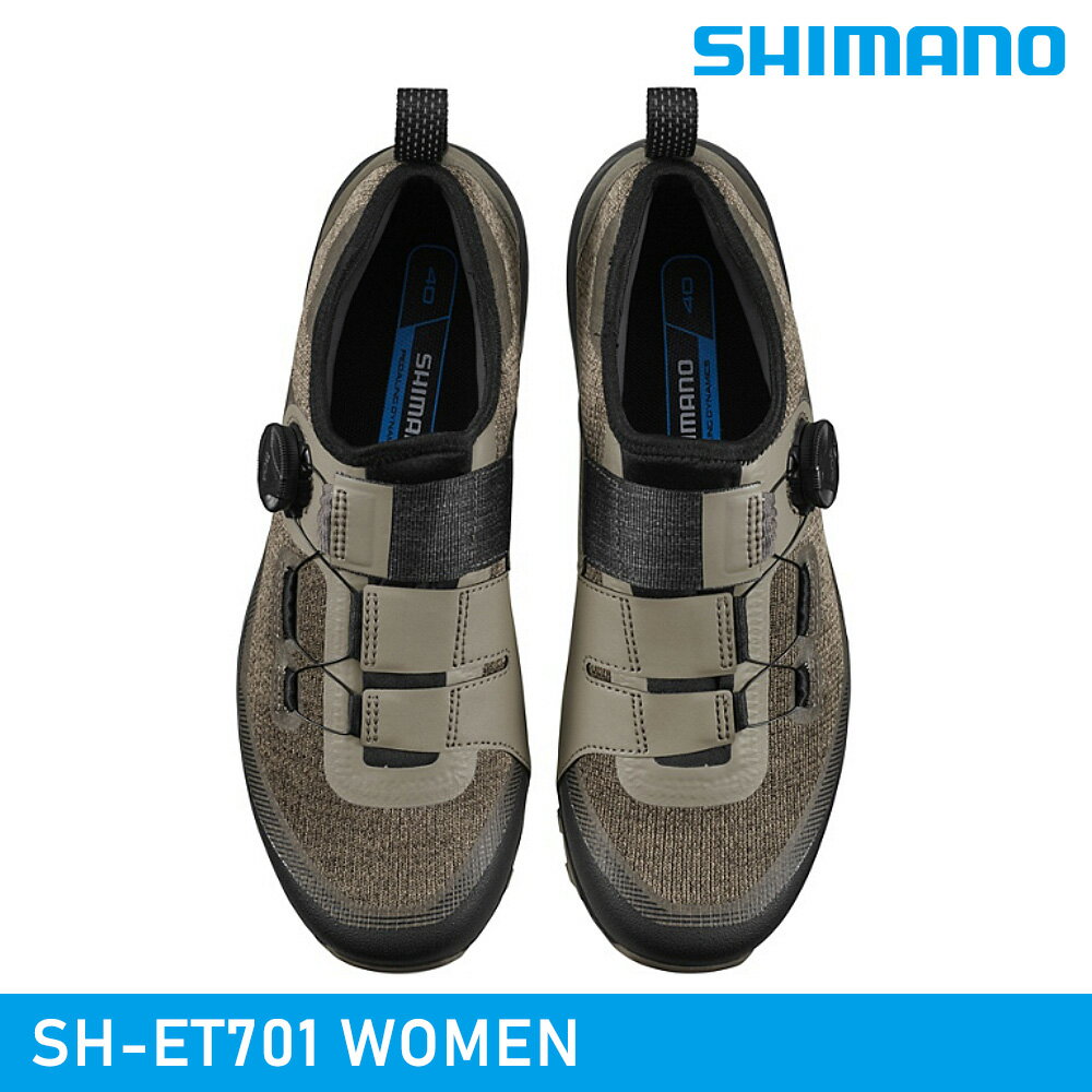 SHIMANO SH-ET701 WOMEN 自行車硬底鞋-杏仁棕 / 城市綠洲 (E-BIKE 電動車車鞋 旅行車鞋) | 城市綠洲直營店 ...