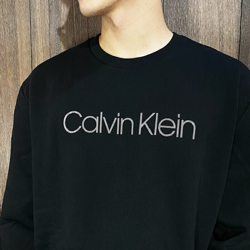 美國百分百【全新真品】Calvin Klein 大學T 刷毛 棉質 CK 上衣 長袖 logo 黑色 CQ33 | 美國百分百直營店 | 樂天 ...