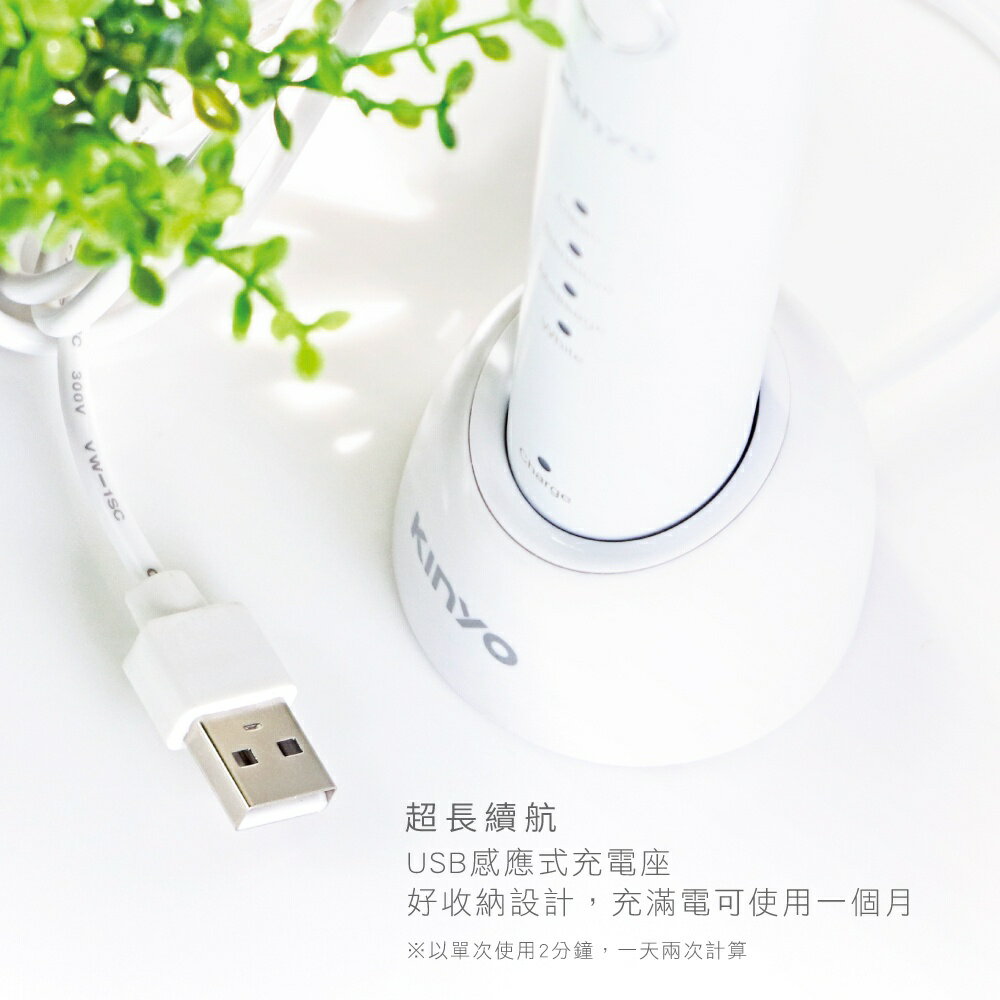 【KINYO】四段式充電音波電動牙刷 (ETB-830) 附刷頭x2 杜邦刷毛 IPX7 | 保健 牙齒 刷牙 禮物 | KINYO 官方旗艦店 | 樂天市場Rakuten