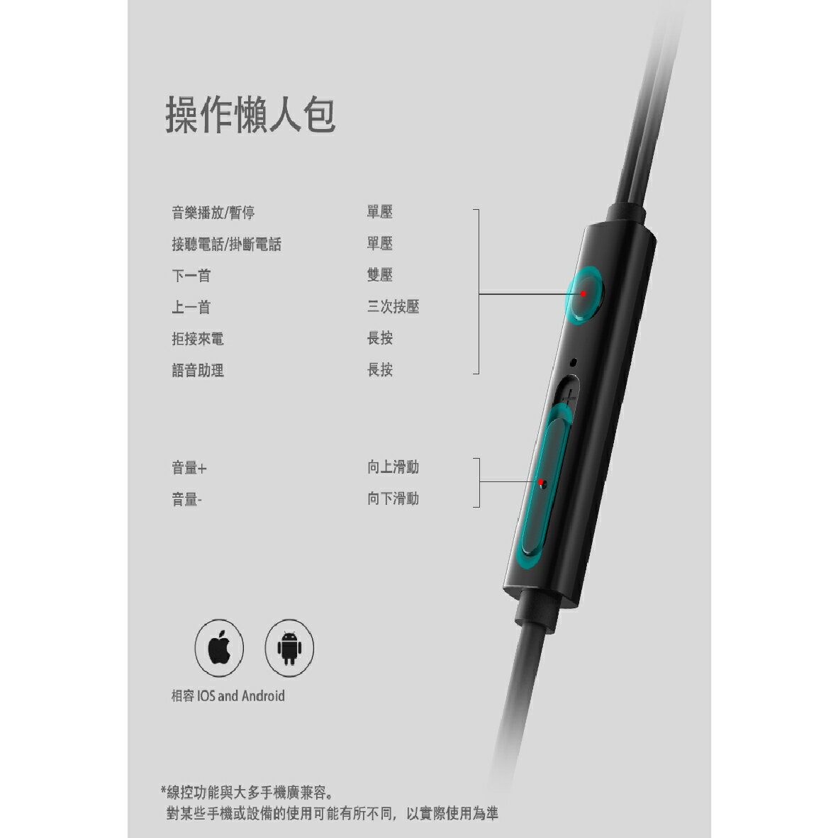 EDIFIER 漫步者 GM180 Plus 線控麥克風 電競 抗風噪 USB-C 半入耳式 有線耳機 | 金曲音響 | 金曲音響直營店 ...