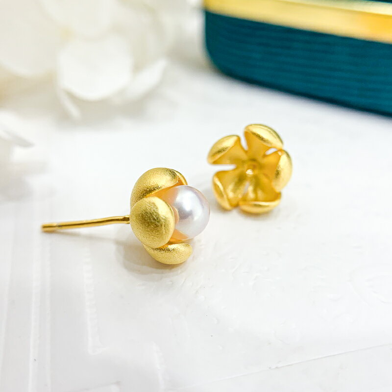 DIY珍珠小配件 S925純銀耳釘空托 金色銀色銀飾耳環 配5-7mm圓珠 | 協貿國際日用品生活14館 | 樂天市場Rakuten