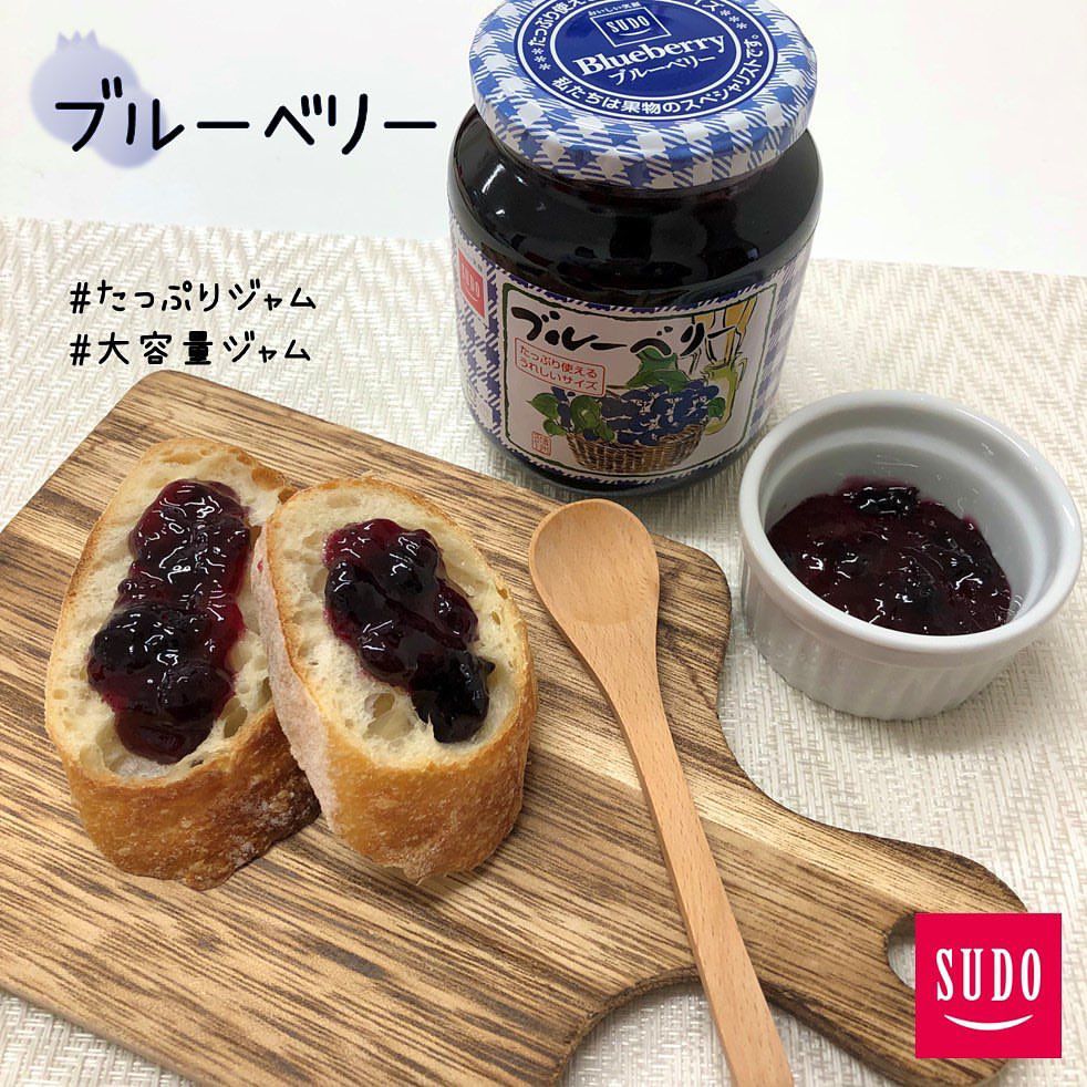 【江戶物語】 SUDO 大容量 抹醬 草莓/藍莓/柑橘風味 果醬 550g 玻璃瓶裝 吐司麵包抹醬 日本原裝 日本進口 | 江戶物語直營店 | 樂天市場Rakuten
