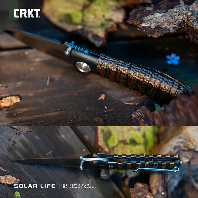 CRKT PARASCALE 傘繩D2鋼折刀 6235 bushcraft 不鏽鋼折刀 戰術折刀 EDC口袋刀 隨身工具 | 索樂生活 ...