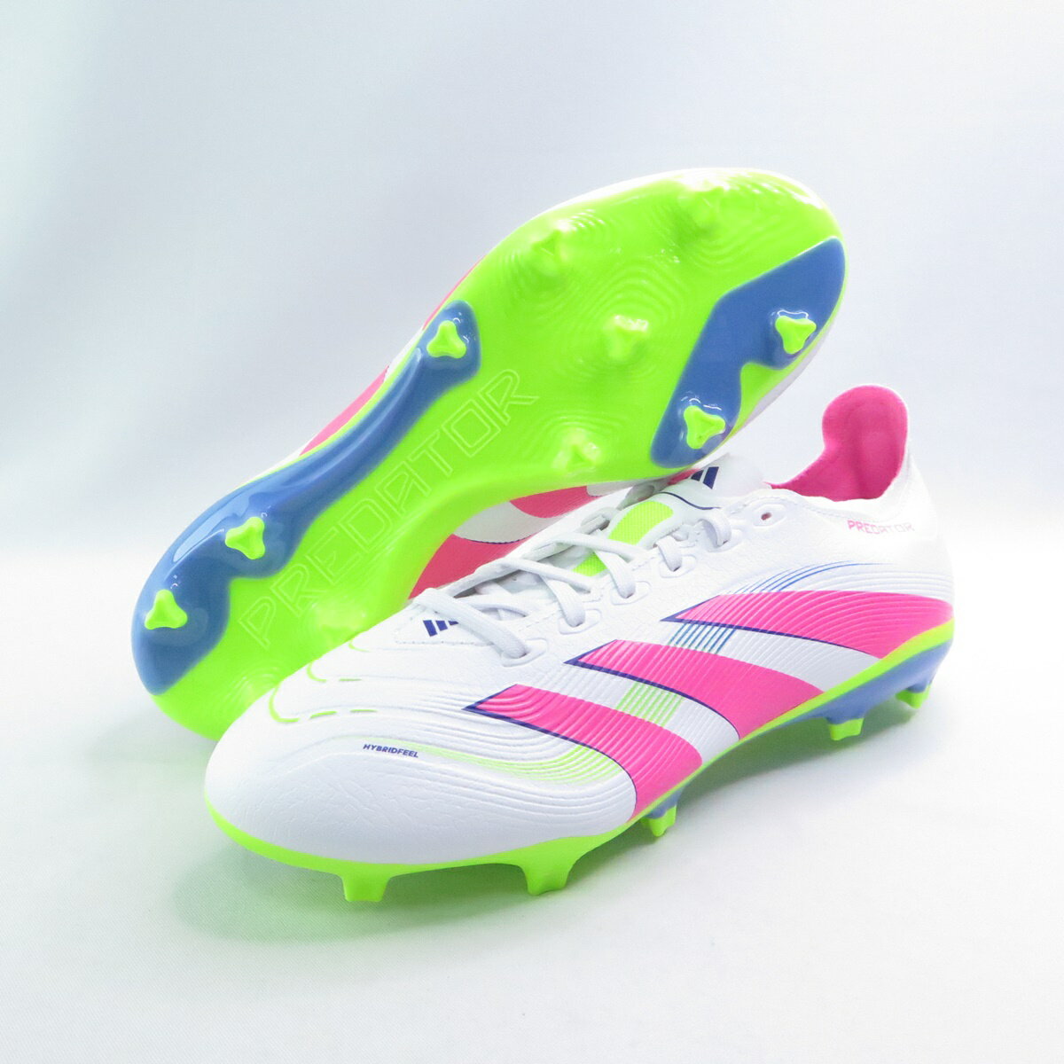ADIDAS ID1330 PREDATOR LEAGUE FG/MG 男足球鞋 釘鞋 雲白/粉紅【iSport愛運動 ...