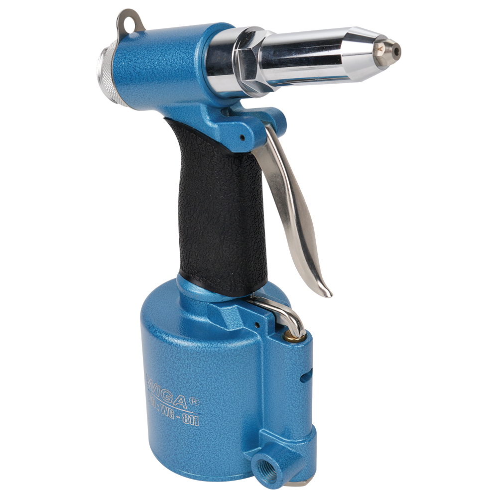 WIGA 威力鋼 WG-811 氣動拉釘槍[附拉釘收集槽, 超輕量機型, 2.4, 3.2, 4.0, 4.8 mm 鋁拉釘專用](拉釘工具) | 威力鋼工具旗艦店直營店 | 樂天市場Rakuten