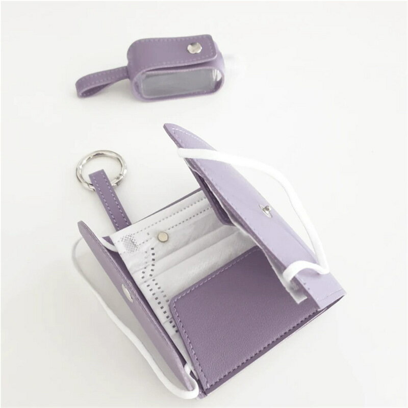 FB3292 可折疊PU口罩收納夾+洗手液皮套套裝 | 寶貝小站時尚百貨生活館 | 樂天市場Rakuten