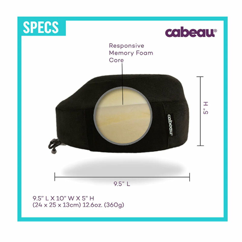 [3美國直購] Cabeau Evolution Classic 航空飛機用頸枕記憶枕頭 Memory Foam Travel Neck ...
