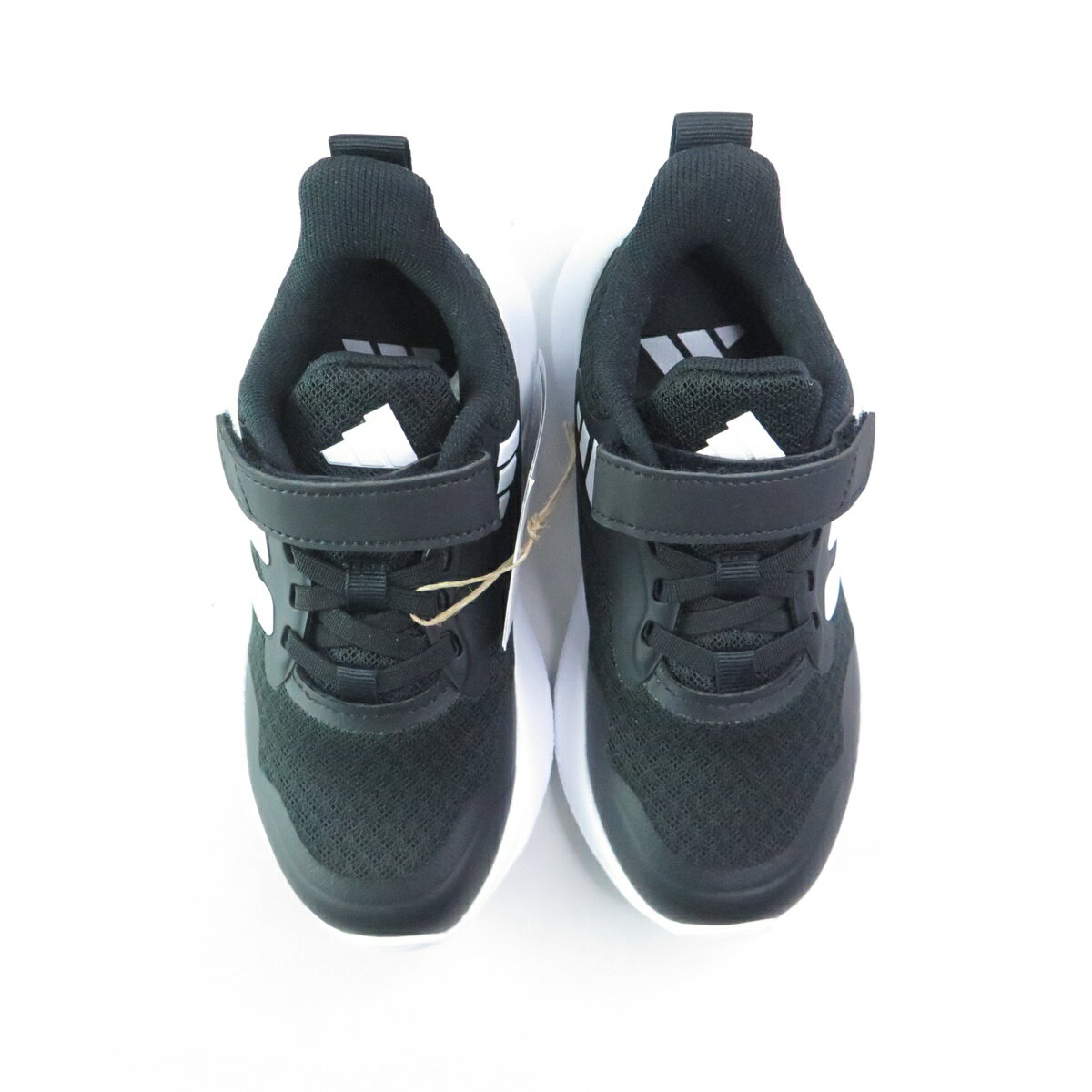 adidas IH2859 FortaRun 3.0 EL C 中童 運動鞋 慢跑鞋 魔鬼氈 黑x白 iSport愛運動 ...