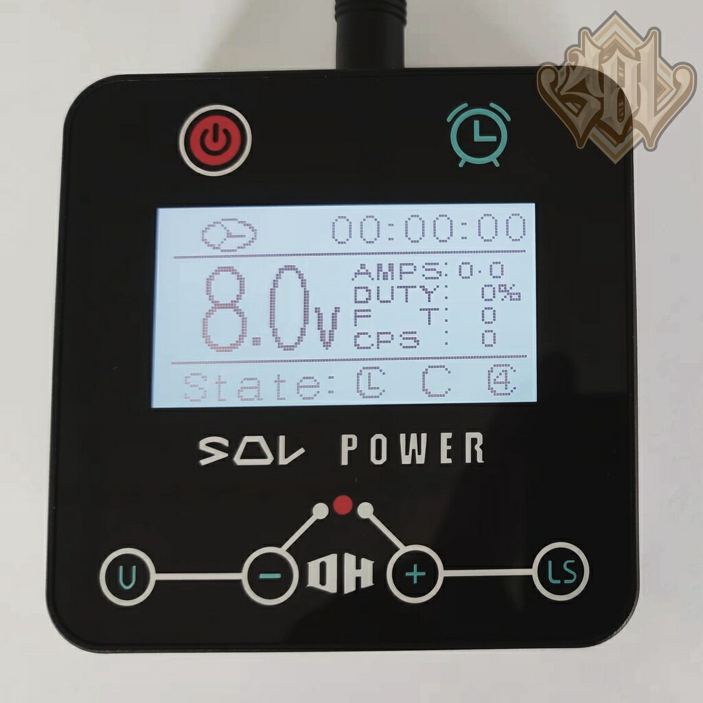 TAIWAN DH TATTOO SUPPLY~SOL 3A輸出迷你雙機電源SOL POWER 0-18V穩定輸出電壓 | DH專業紋身器材 ...