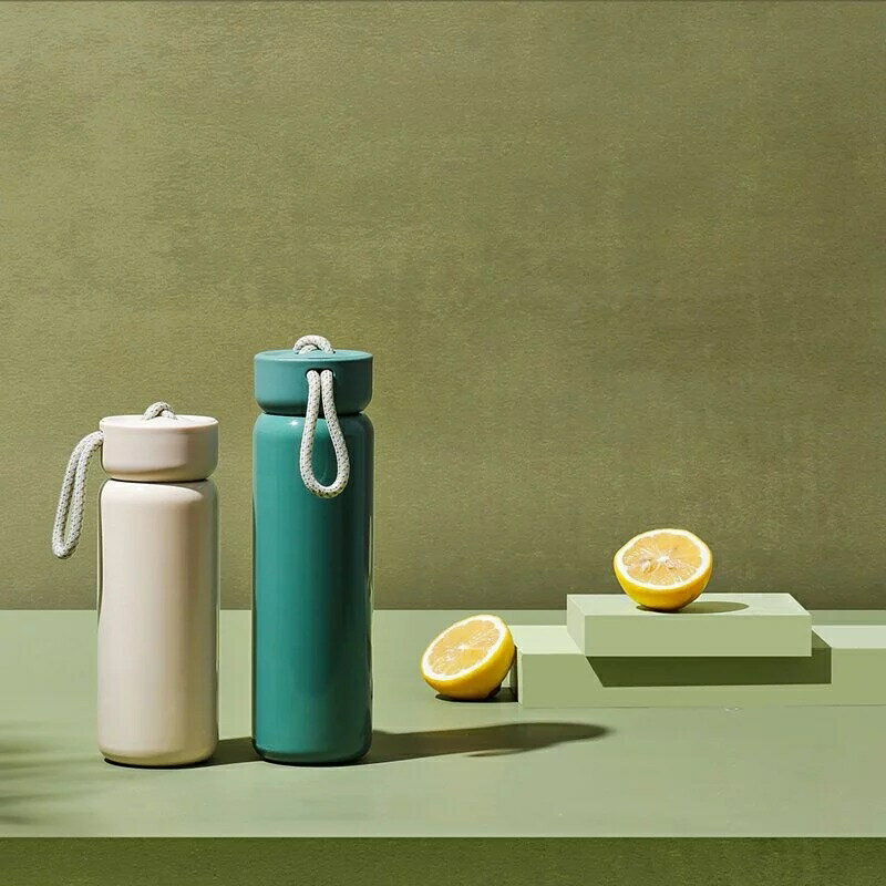 AKS 鈕繩保溫瓶L 450ml 共4款 保冷 保溫 水壺 保溫瓶 | 潔寶選品 | 樂天市場Rakuten