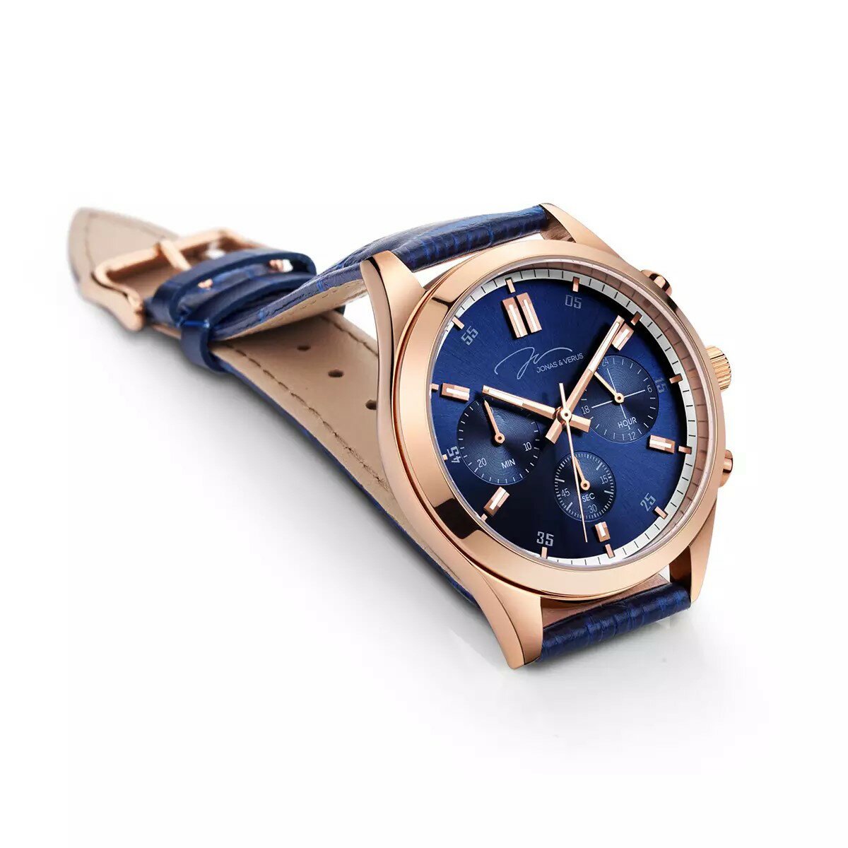 送禮首選★J&V 極簡系列玫瑰金腕款41mmY00820-Q6.PPLLL 附提袋【全館滿額折價★APP下單點數4倍送】線上購買享_實體門市 ...