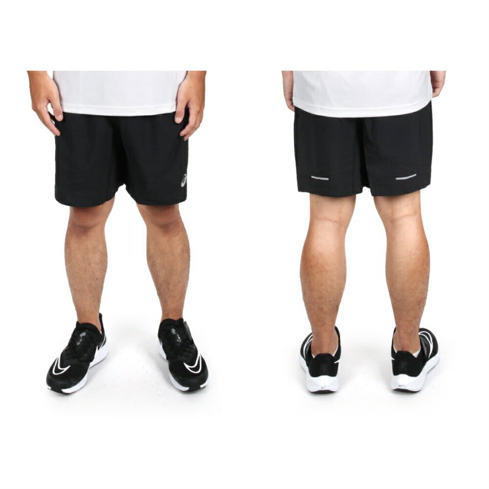 ASICS 男7吋短褲(免運 五分褲 平織 吸濕排汗 慢跑 路跑 反光 亞瑟士「2011C392-001」≡排汗專家≡ | 排汗專家直營店 ...