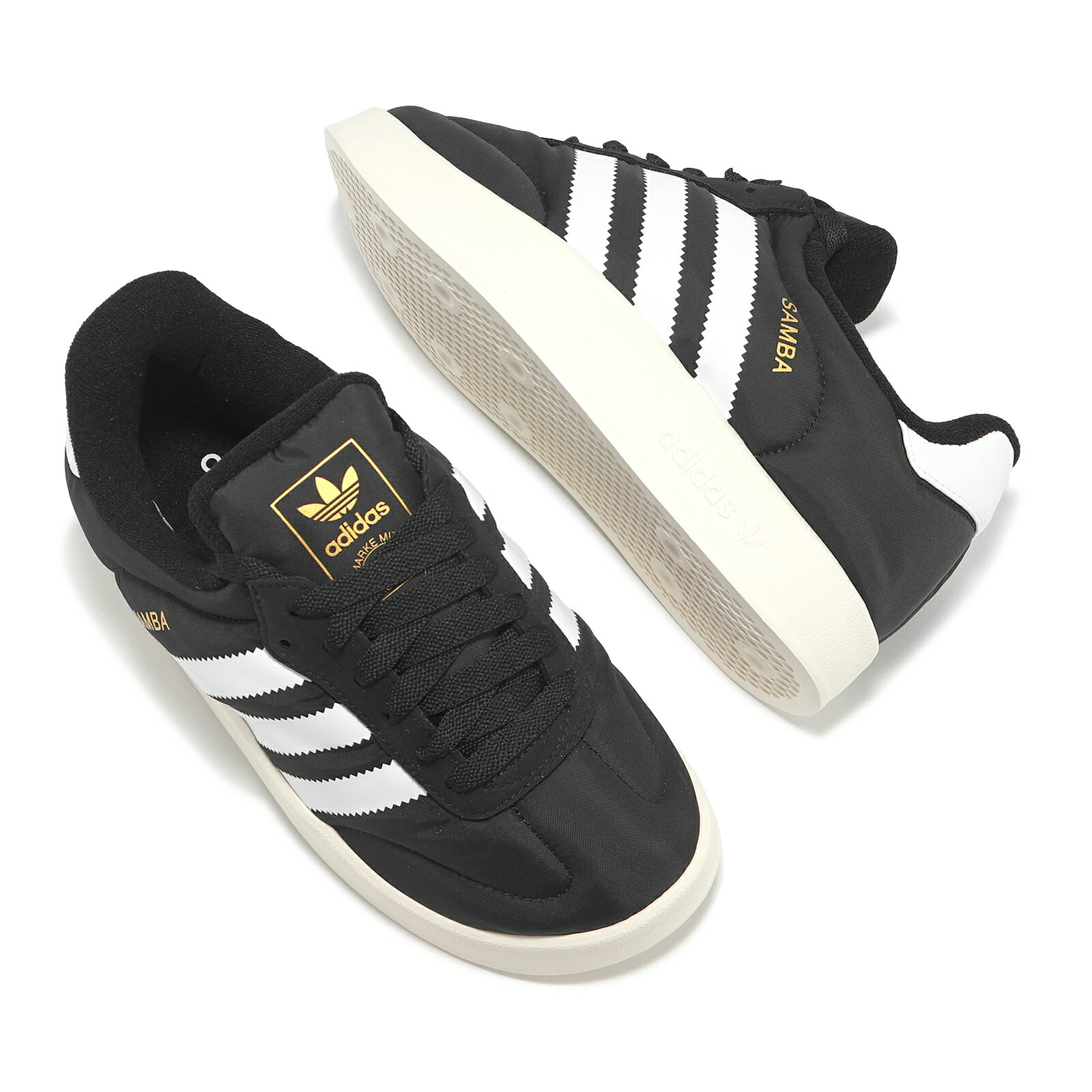 adidas 麵包鞋 Samba Home W 女鞋 男鞋 黑 白 尼龍 厚底 居家 休閒鞋 愛迪達 IE1434 | ACS跨運動 | 樂天 ...