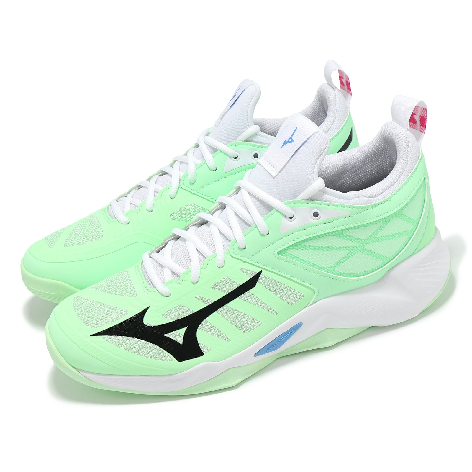 Mizuno 排球鞋 Wave Dimension 男鞋 綠 白 緩衝 襪套 室內運動 羽排鞋 美津濃 V1GA2240-86 | ACS跨運動 | 樂天市場Rakuten