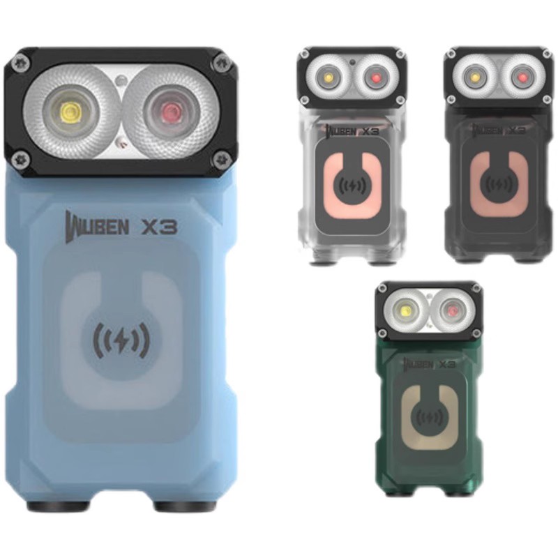 【錸特光電】WUBEN X3 Owl 700流明 貓頭鷹 轉角手電筒 EDC OLED 紅白夜光磁吸 無線充電 迷你 戶外 | 錸特光電 ...