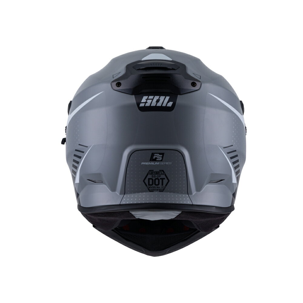【SOL Helmets】SS-2P複合式安全帽 (拓荒者_消光灰/藍) 帽舌需另加購｜ SOL安全帽官方商城 | SOL Helmets | 樂天市場Rakuten