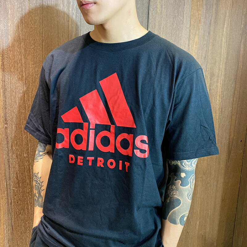 美國百分百【全新真品】Adidas 短袖 愛迪達 T恤 T-shirt 上衣 經典Logo 黑色 AW97 | 美國百分百直營店 | 樂天市場 ...
