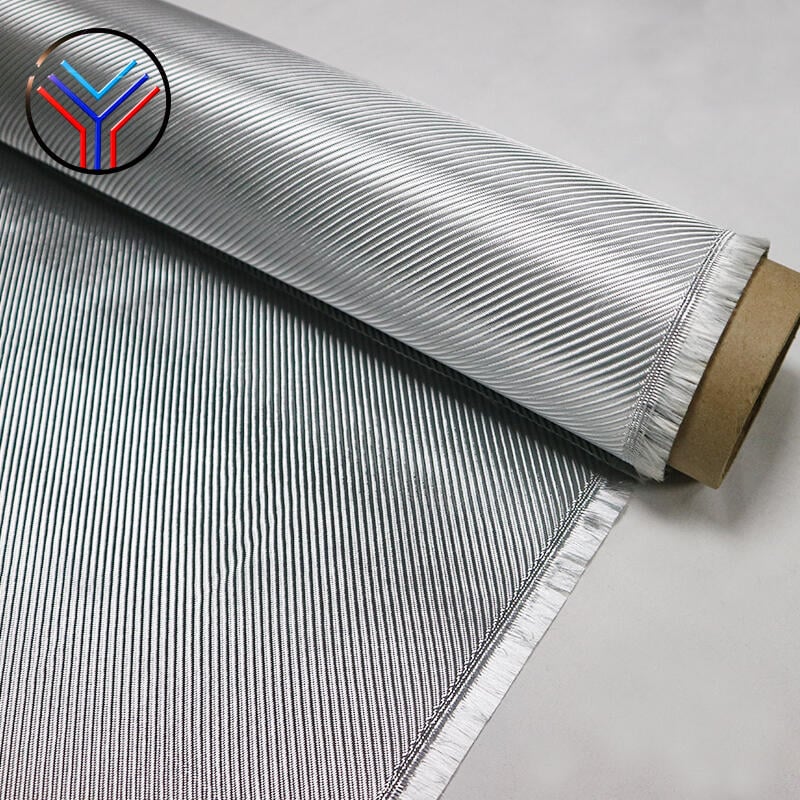 可開發票 1K300克銀色電鍍玻纖斜紋進口碳纖維布汽車改裝釣魚竿劃船槳制作 | 招財貓商鋪 | 樂天市場Rakuten