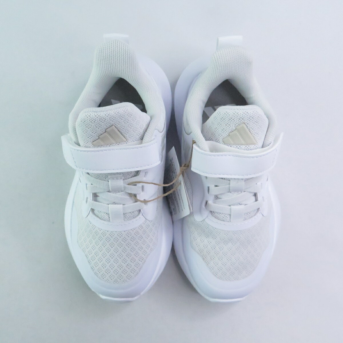 adidas IH2857 FortaRun 3.0 EL C 中童 運動鞋 慢跑鞋 魔鬼氈 白【iSport愛運動 ...