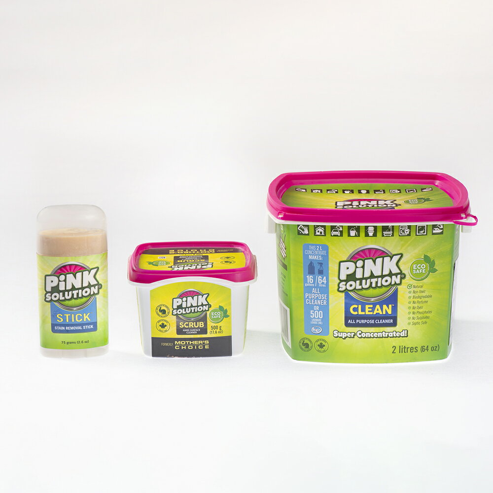 家庭套裝清潔組C (寶寶樂2L*1入、媽媽愛500ml*1入、爸爸棒75g*1入、另贈量杯組) | PINKSOLUTION居家清潔 | 樂天市場Rakuten