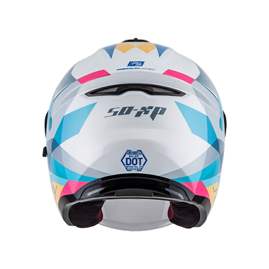 【SOL Helmets】SO-XP開放式安全帽 (獨角獸_白/藍) ｜ SOL安全帽官方商城 | SOL Helmets | 樂天市場Rakuten