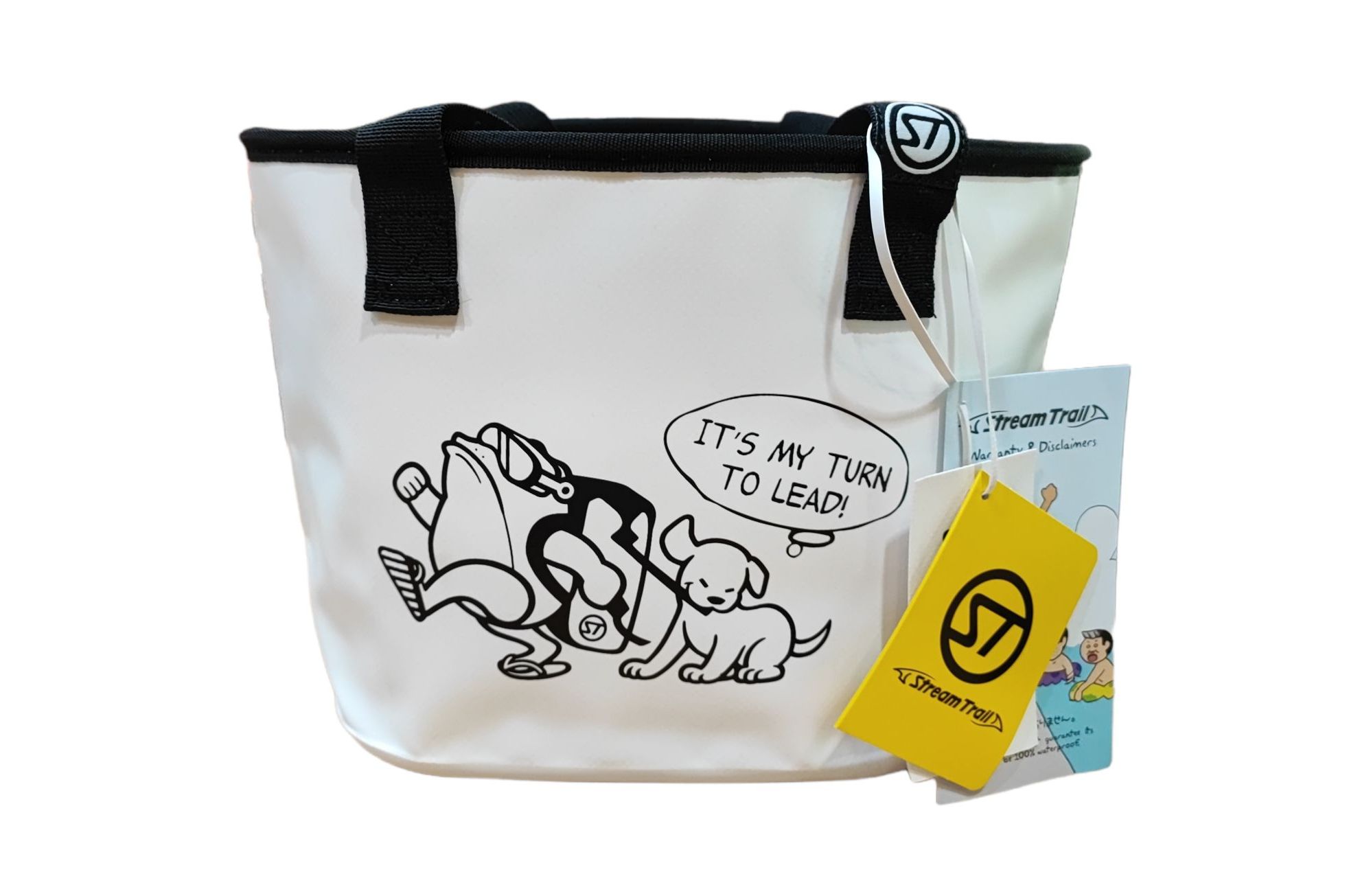 日本 《Stream Trail》Blow mini 輕巧迷你托特包(DavesDogS-PLASH白色) | 享趣戶外 | 樂天市場Rakuten