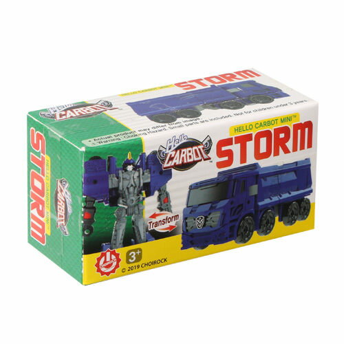 【Fun心玩】CK32499 麗嬰 韓國 CARBOT MINI 迷你 衝鋒戰士 STORM 暴風 小汽車 變形 機器人 | Fun心玩直營店 ...
