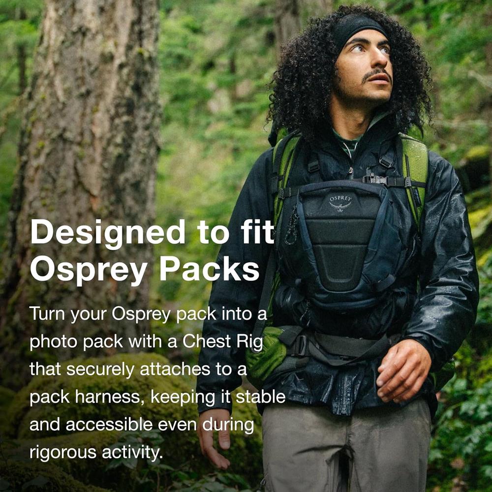 Osprey Camera Chest Rig 相機包/相機胸前包/前掛包/相機袋/胸掛式相機包 煤炭灰 | 台北山水戶外用品專門店直營店 ...