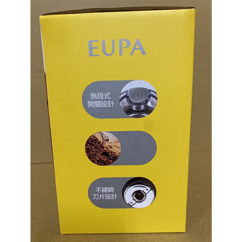 大象生活館 優柏EUPA 不鏽鋼磨豆機TSK-9282 磨咖啡機/研磨機/磨粉機不鏽鋼研磨槽砍豆機 TSK-9282p | 大象生活館 | 樂天市場Rakuten