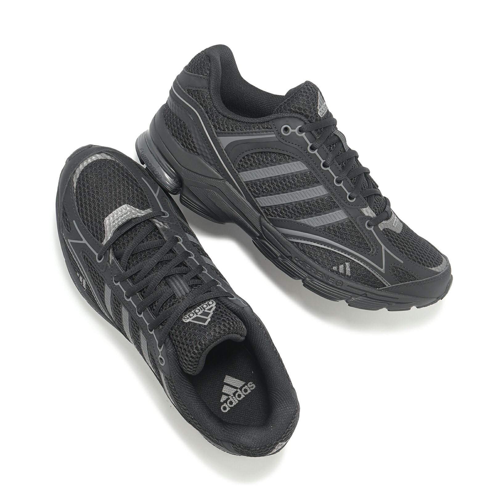 adidas 慢跑鞋 Spiritain 2.0 男鞋 女鞋 黑 緩震 支撐 愛迪達 運動鞋 JH8025 | ACS跨運動 | 樂天市場 ...