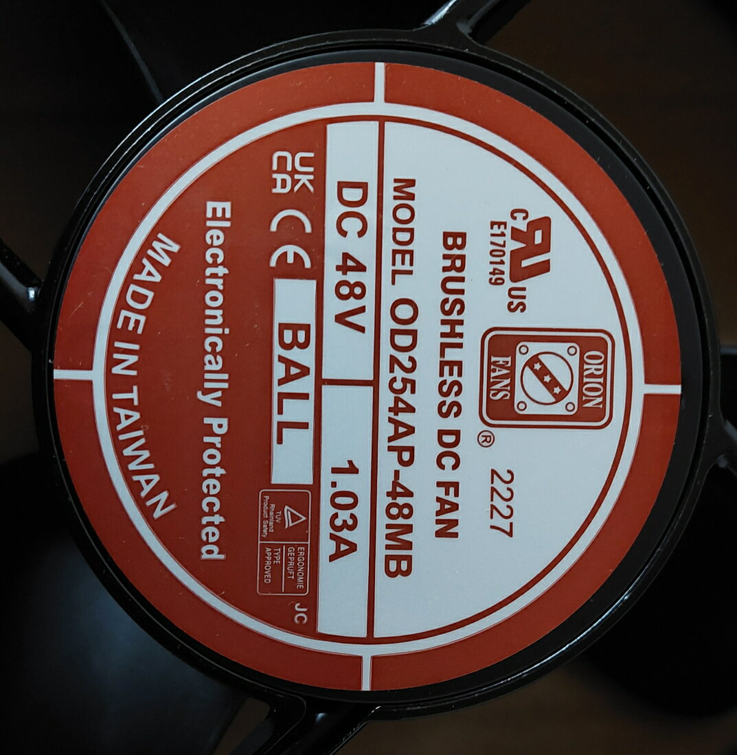 OD254AP-48MB DC風扇 48VDC 1.03A,47dBA 2000RPM(含稅)【佑齊企業 iCmore】 | 佑齊企業電子商城 ...
